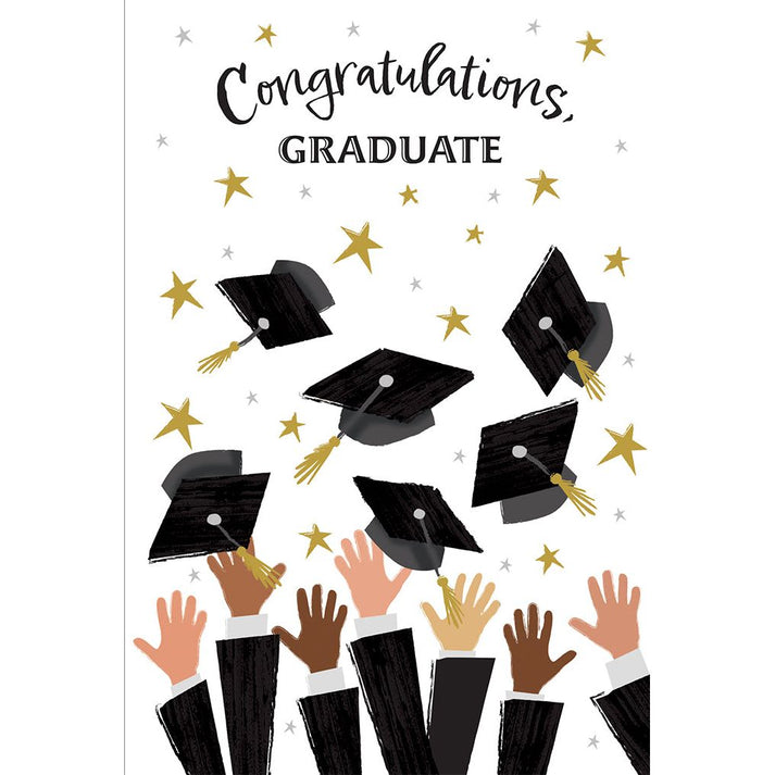 Tossing Caps Graduation Card – Paper Fiesta