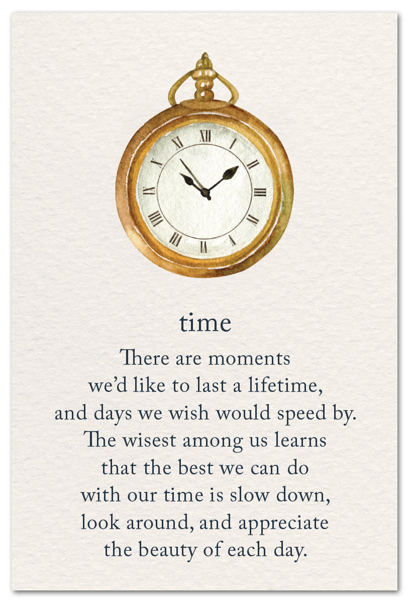 Time card Greeting Card – Paper Fiesta