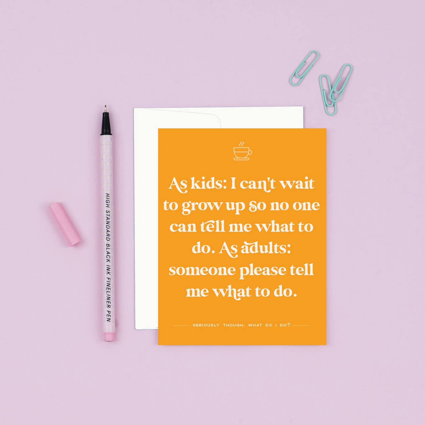 Adulting Card – Paper Fiesta