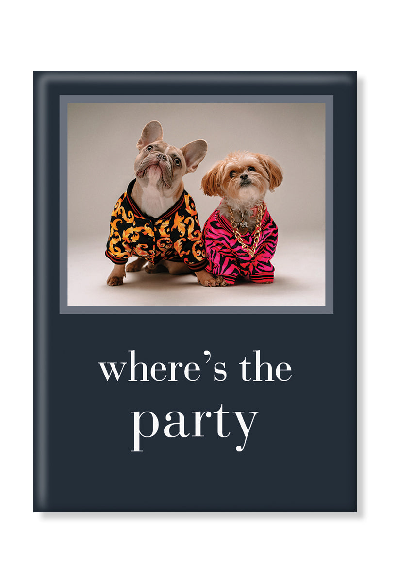 Versace Knock-off Dawgs magnet – Paper Fiesta