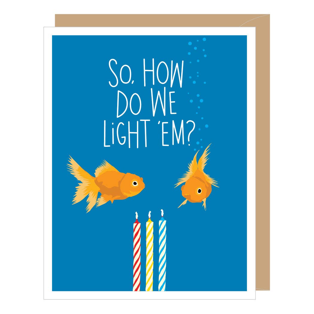 Goldfish Birthday Card – Paper Fiesta