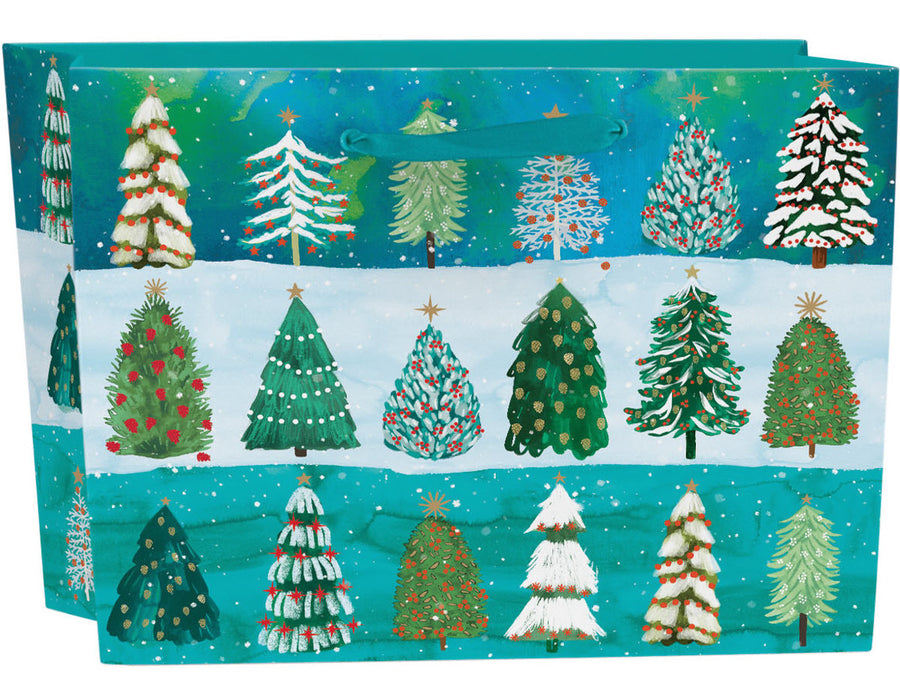 Wild Winter Forest Large Landscape Gift Bag – Paper Fiesta