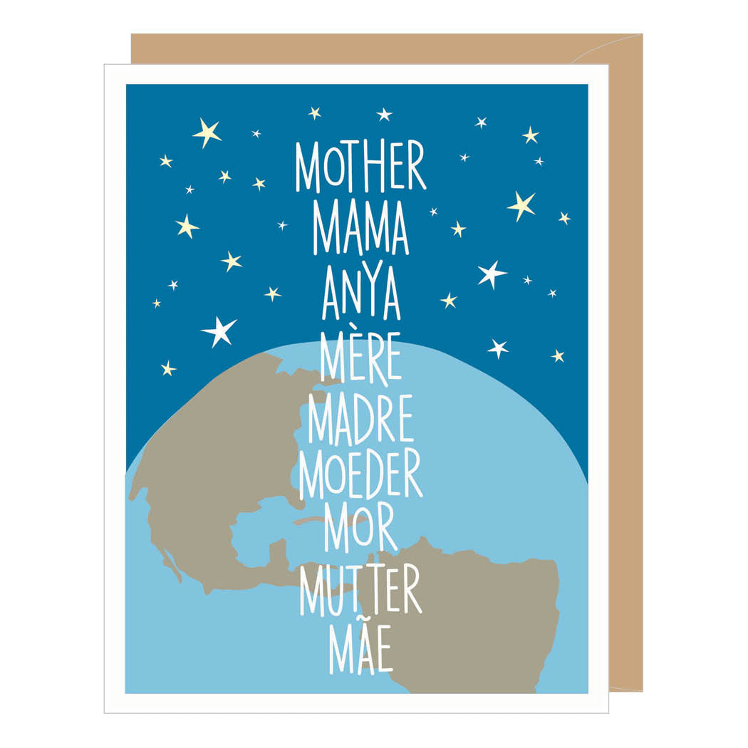 World of Moms Mother's Day Card – Paper Fiesta
