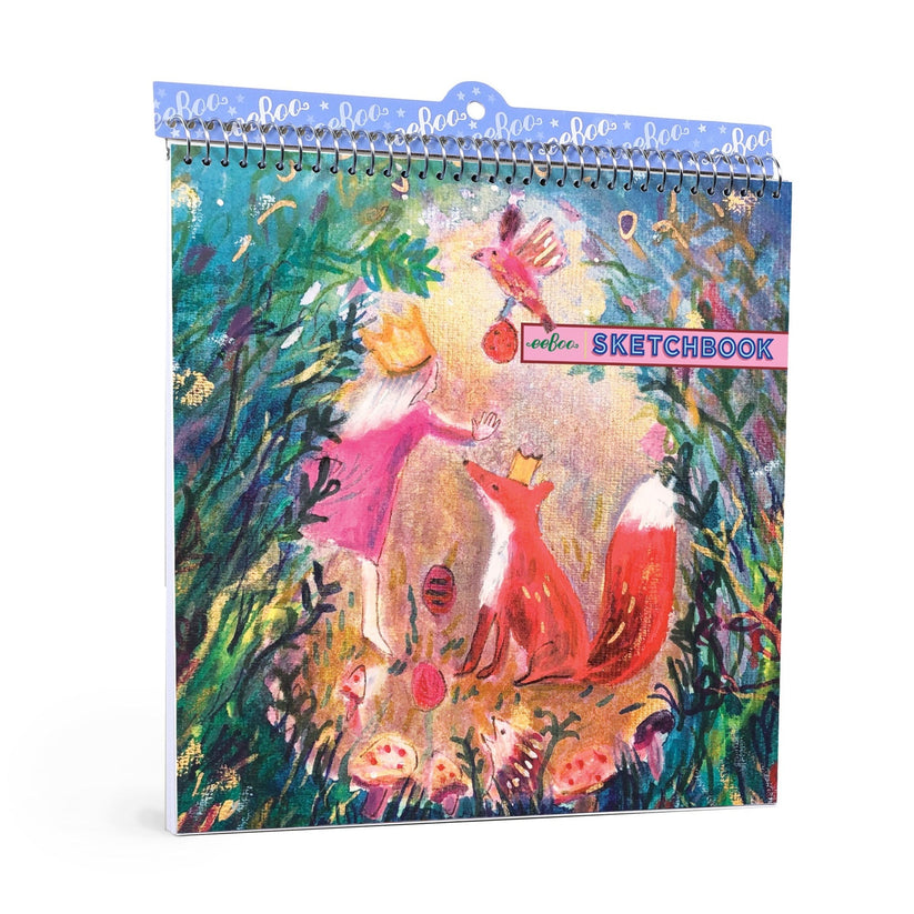 King Fox Square Sketchbook – Paper Fiesta