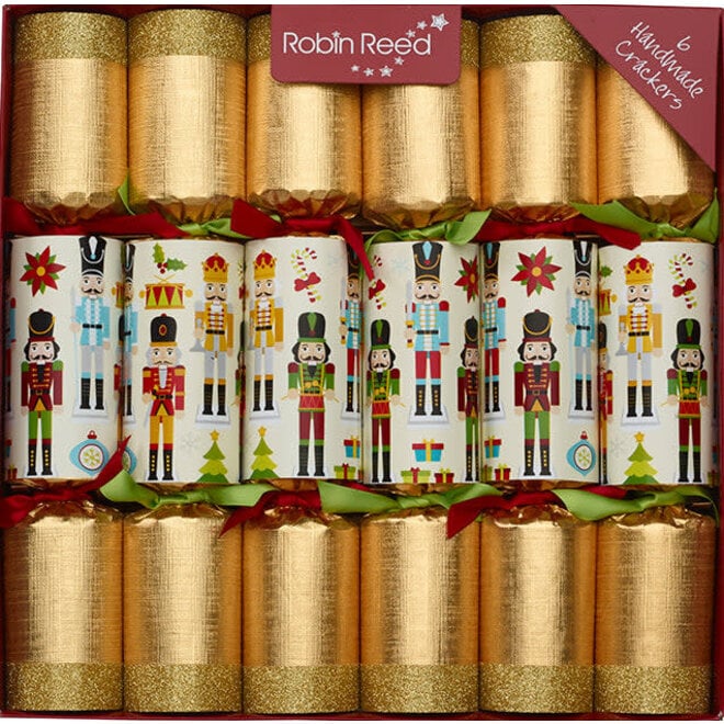 Traditional Nutcracker Christmas Crackers (Box of 6) – Paper Fiesta